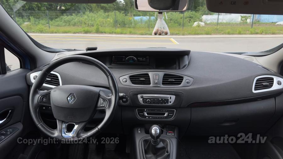 Blue Renault Scenic 2013 in Tallinn, with an engine capacity of 1.50 L and mileage of 268 thousand km for 3000 €, photo 7 on AUTOMOTO.COM.LV