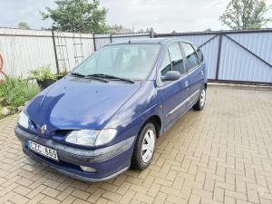 Blue Renault Scenic 1998 in Kaunas, with an engine capacity of 1.60 L and mileage of 329 thousand km for 900 €, photo  on AUTOMOTO.COM.LV