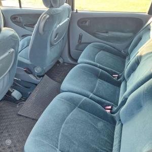 Blue Renault Scenic 1998 in Kaunas, with an engine capacity of 1.60 L and mileage of 329 thousand km for 900 €, photo 11 on AUTOMOTO.COM.LV