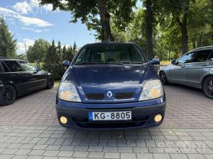 Zils Renault Scenic 2002 Daugavpils, ar dzinēja tilpumu 1.40 L un nobraukumu 220 tūkst. km par 1200 €, foto 6 vietnē AUTOMOTO.COM.LV