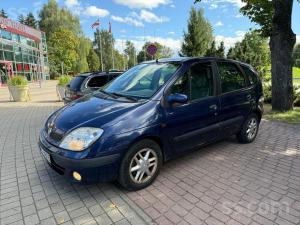 Zils Renault Scenic 2002 Daugavpils, ar dzinēja tilpumu 1.40 L un nobraukumu 219 tūkst. km par 990 €, foto 16 vietnē AUTOMOTO.COM.LV