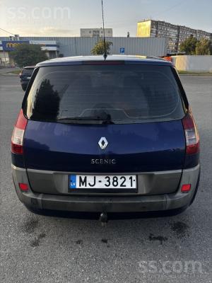 Blue Renault Scenic 2004 in Riga, with an engine capacity of 1.50 L and mileage of 109 thousand km for 1550 €, photo 5 on AUTOMOTO.COM.LV