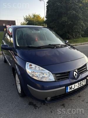 Blue Renault Scenic 2004 in Riga, with an engine capacity of 1.50 L and mileage of 109 thousand km for 1550 €, photo 7 on AUTOMOTO.COM.LV