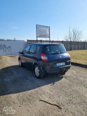 Blue Renault Scenic 2005 in Vilnius, with an engine capacity of 1.90 L and mileage of 285 thousand km for 1100 €, photo 2 on AUTOMOTO.COM.LV