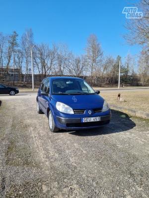Blue Renault Scenic 2005 in Vilnius, with an engine capacity of 1.90 L and mileage of 285 thousand km for 1100 €, photo 3 on AUTOMOTO.COM.LV
