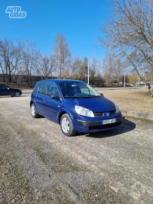 Blue Renault Scenic 2005 in Vilnius, with an engine capacity of 1.90 L and mileage of 285 thousand km for 1100 €, photo 5 on AUTOMOTO.COM.LV