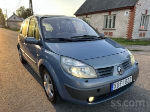 Blue Renault Scenic 2006 in Daugavpils, with an engine capacity of 1.90 L and mileage of 233 thousand km for 1650 €, photo 5 on AUTOMOTO.COM.LV