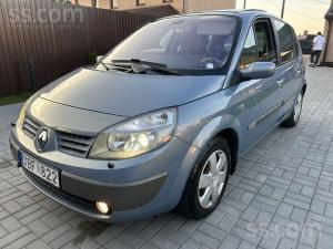 Blue Renault Scenic 2006 in Daugavpils, with an engine capacity of 1.90 L and mileage of 233 thousand km for 1650 €, photo 25 on AUTOMOTO.COM.LV