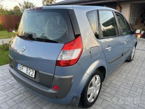 Blue Renault Scenic 2006 in Daugavpils, with an engine capacity of 1.90 L and mileage of 233 thousand km for 1650 €, photo 26 on AUTOMOTO.COM.LV