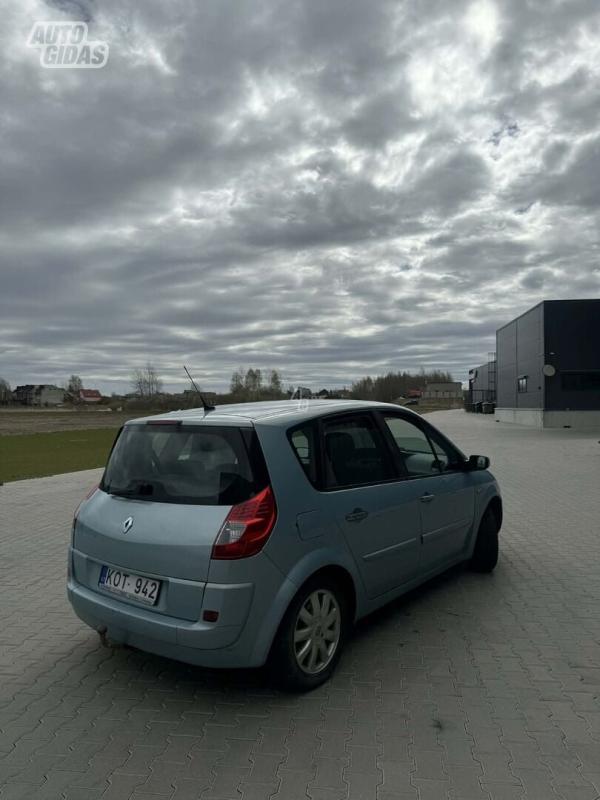Zils Renault Scenic 2007 Šauļi, ar dzinēja tilpumu 1.60 L un nobraukumu 400 tūkst. km par 1499 €, foto 4 vietnē AUTOMOTO.COM.LV