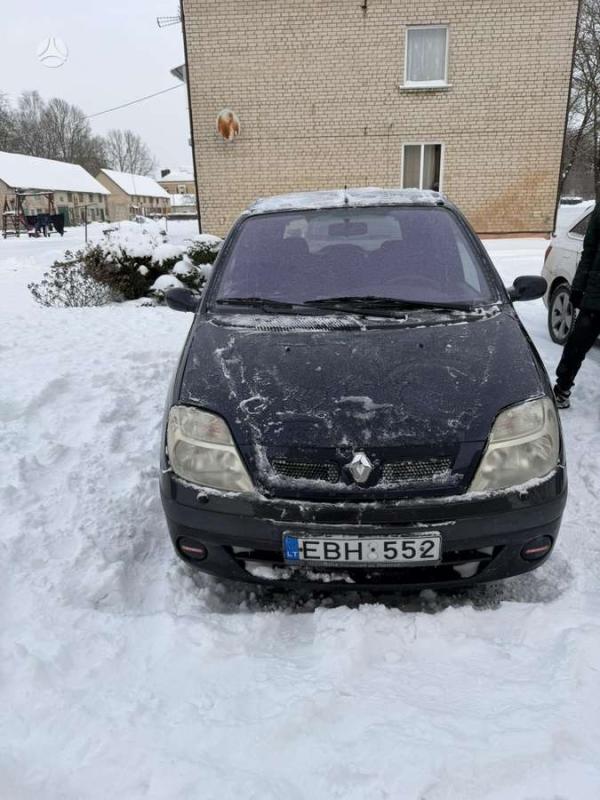 Blue Renault Scenic 2008 in Radviliskis, with an engine capacity of 1.60 L and mileage of 265 thousand km for 850 €, photo 1 on AUTOMOTO.COM.LV