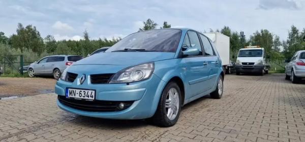 Zils Renault Scenic 2008 Valmiera, ar dzinēja tilpumu 2.00 L un nobraukumu 217 tūkst. km par 2100 €, foto 7 vietnē AUTOMOTO.COM.LV