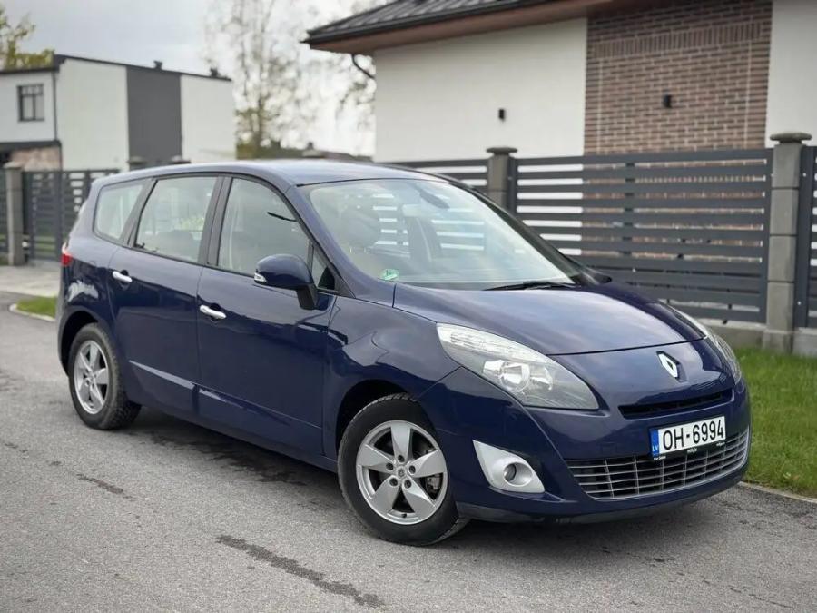 Zils Renault Scenic 2010 Jelgava, ar dzinēja tilpumu 1.60 L un nobraukumu 234 tūkst. km par 2500 €, foto 5 vietnē AUTOMOTO.COM.LV