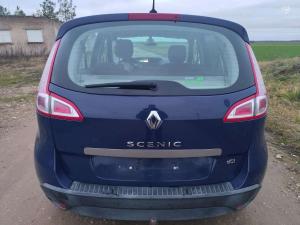 Blue Renault Scenic 2011 in Kaunas, with an engine capacity of 1.46 L and mileage of 221 thousand km for 3400 €, photo 6 on AUTOMOTO.COM.LV