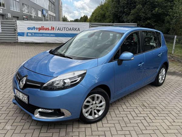 Blue Renault Scenic 2013 in Telschi, with an engine capacity of 1.46 L and mileage of 120 thousand km for 3000 €, photo 1 on AUTOMOTO.COM.LV