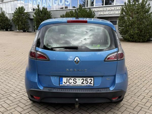 Blue Renault Scenic 2013 in Telschi, with an engine capacity of 1.46 L and mileage of 120 thousand km for 3000 €, photo 6 on AUTOMOTO.COM.LV
