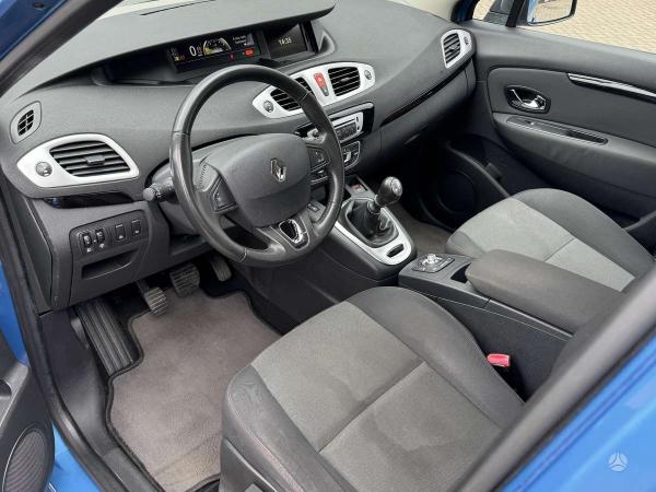 Blue Renault Scenic 2013 in Telschi, with an engine capacity of 1.46 L and mileage of 120 thousand km for 3000 €, photo 9 on AUTOMOTO.COM.LV