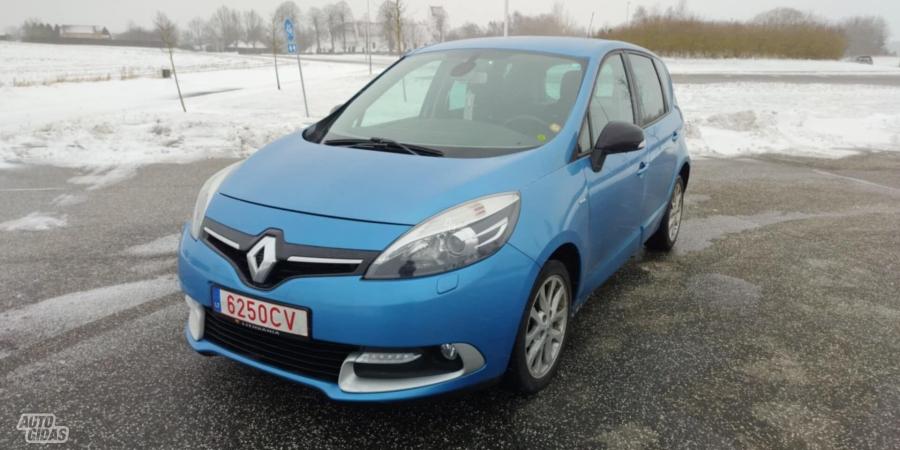 Zils Renault Scenic 2015 Jurbarkas, ar dzinēja tilpumu 1.50 L un nobraukumu 292 tūkst. km par 4899 €, foto 3 vietnē AUTOMOTO.COM.LV