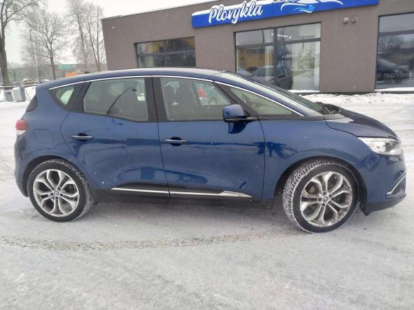 Blue Renault Scenic 2016 in Taurage, with an engine capacity of 1.46 L and mileage of 207 thousand km for 7350 €, photo 6 on AUTOMOTO.COM.LV