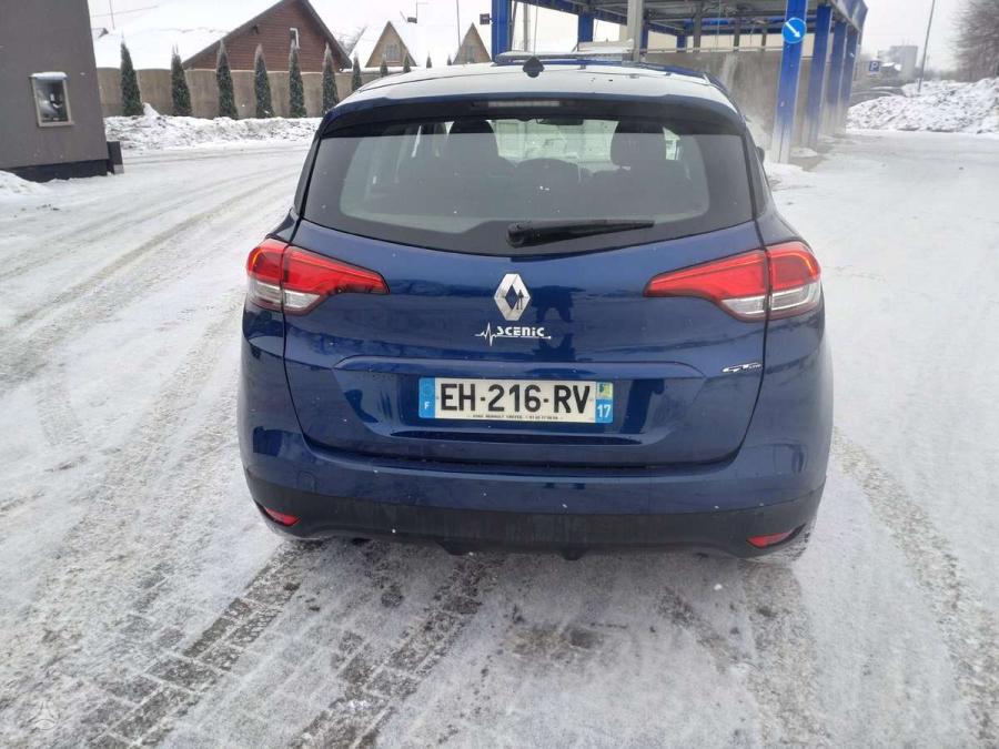 Zils Renault Scenic 2016 Tauragė, ar dzinēja tilpumu 1.46 L un nobraukumu 207 tūkst. km par 7350 €, foto 7 vietnē AUTOMOTO.COM.LV