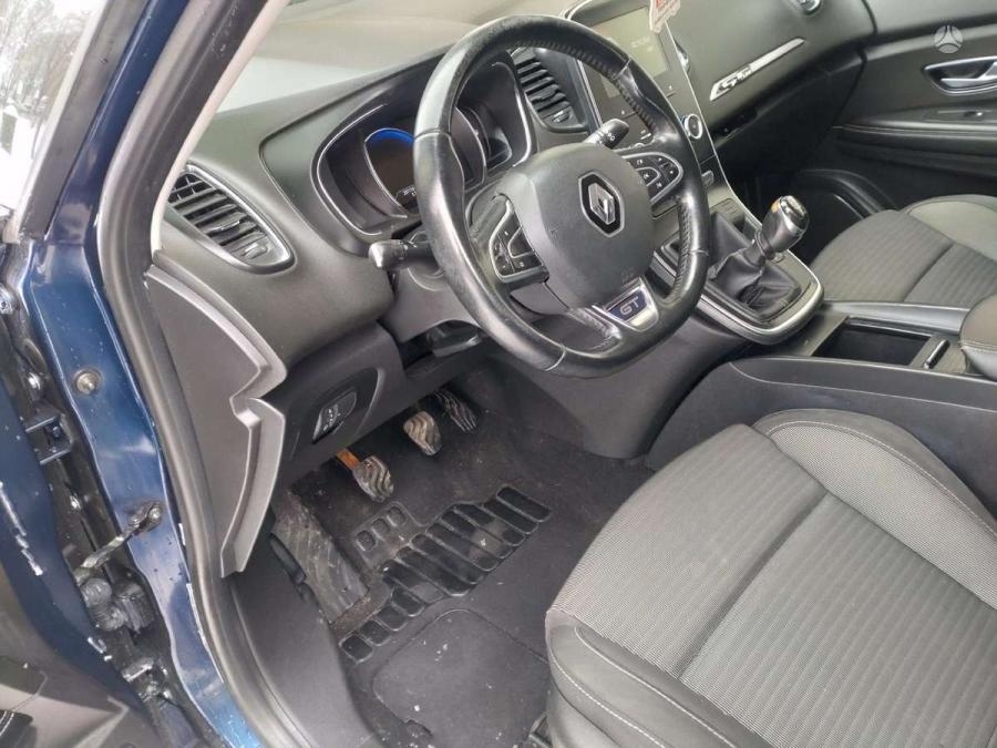 Zils Renault Scenic 2016 Tauragė, ar dzinēja tilpumu 1.46 L un nobraukumu 207 tūkst. km par 7350 €, foto 20 vietnē AUTOMOTO.COM.LV