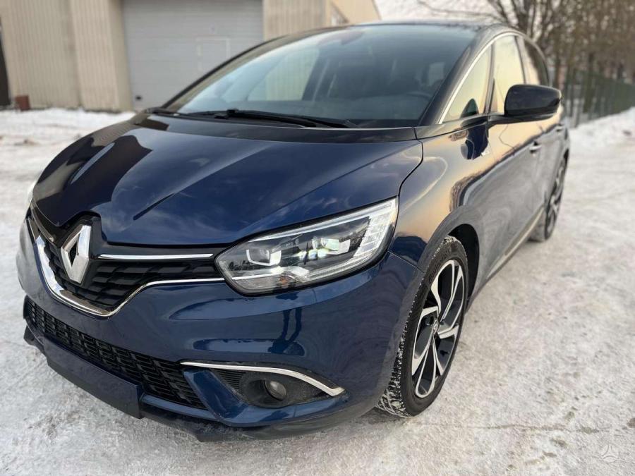 Zils Renault Scenic 2017 Tauragė, ar dzinēja tilpumu 1.46 L un nobraukumu 239 tūkst. km par 8200 €, foto 1 vietnē AUTOMOTO.COM.LV