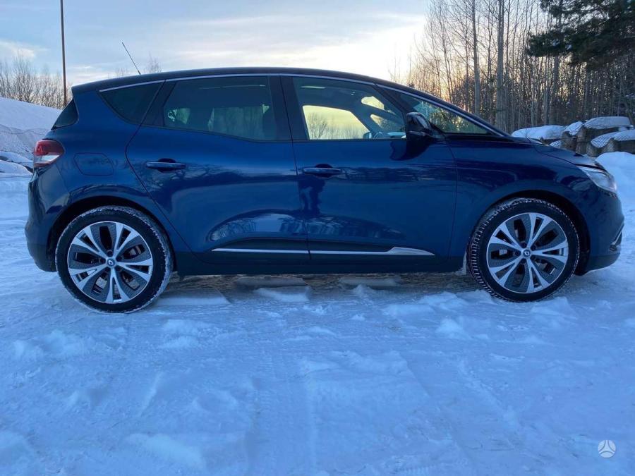 Blue Renault Scenic 2017 in Raseiniai, with an engine capacity of 1.20 L and mileage of 201 thousand km for 6200 €, photo 6 on AUTOMOTO.COM.LV
