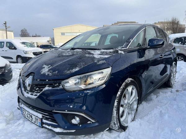 Blue Renault Scenic 2018 in Taurage, with an engine capacity of 1.46 L and mileage of 249 thousand km for 7900 €, photo 1 on AUTOMOTO.COM.LV