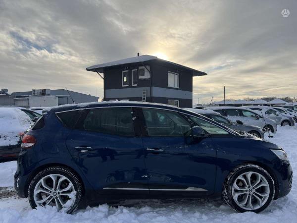 Blue Renault Scenic 2018 in Taurage, with an engine capacity of 1.46 L and mileage of 249 thousand km for 7900 €, photo 6 on AUTOMOTO.COM.LV