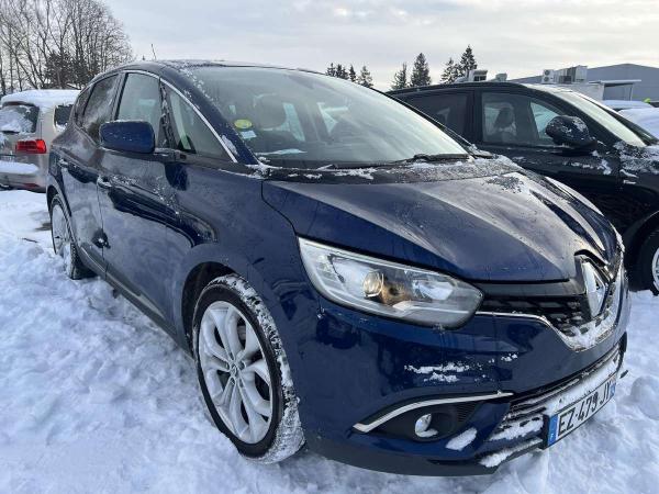 Blue Renault Scenic 2018 in Taurage, with an engine capacity of 1.46 L and mileage of 249 thousand km for 7900 €, photo 7 on AUTOMOTO.COM.LV