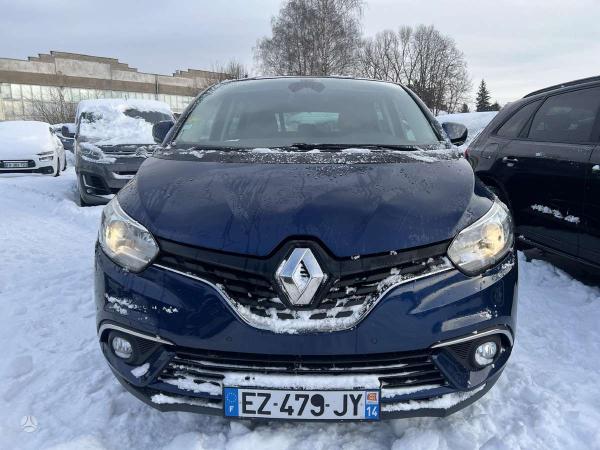 Blue Renault Scenic 2018 in Taurage, with an engine capacity of 1.46 L and mileage of 249 thousand km for 7900 €, photo 9 on AUTOMOTO.COM.LV