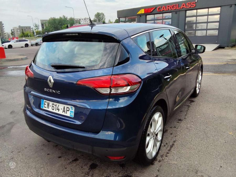 Zils Renault Scenic 2018 Viļņa, ar dzinēja tilpumu 1.46 L un nobraukumu 250 tūkst. km par 7499 €, foto 3 vietnē AUTOMOTO.COM.LV