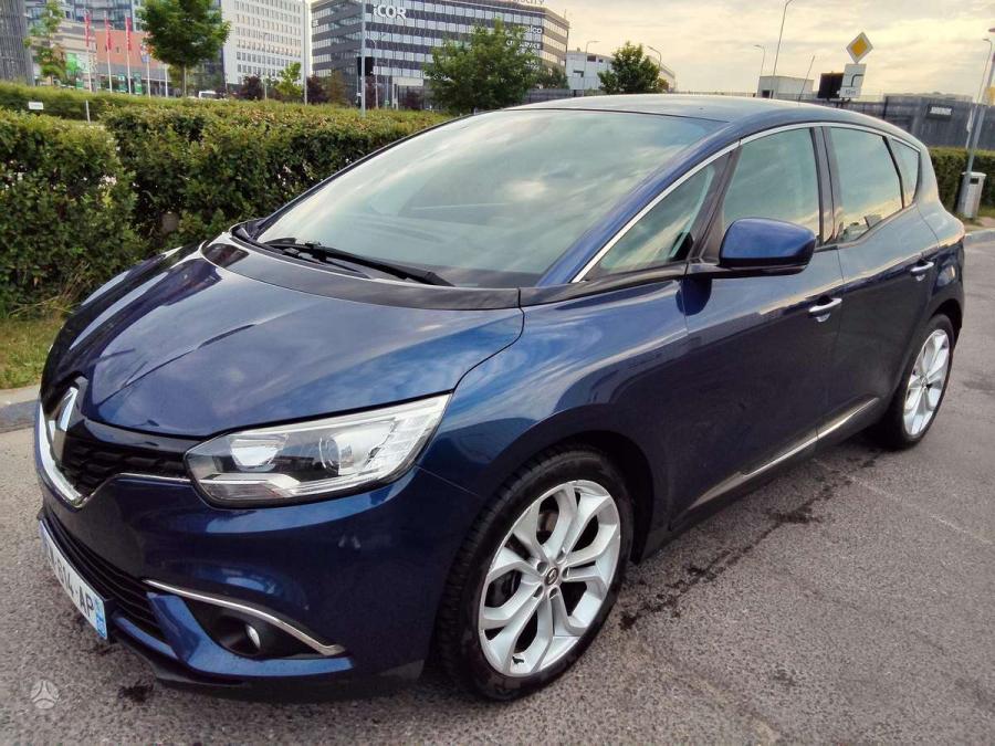 Zils Renault Scenic 2018 Viļņa, ar dzinēja tilpumu 1.46 L un nobraukumu 250 tūkst. km par 7499 €, foto 9 vietnē AUTOMOTO.COM.LV