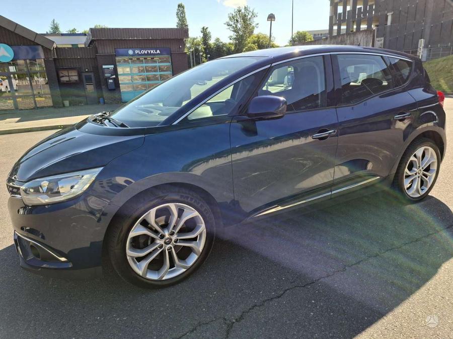 Zils Renault Scenic 2018 Viļņa, ar dzinēja tilpumu 1.46 L un nobraukumu 250 tūkst. km par 7200 €, foto 5 vietnē AUTOMOTO.COM.LV