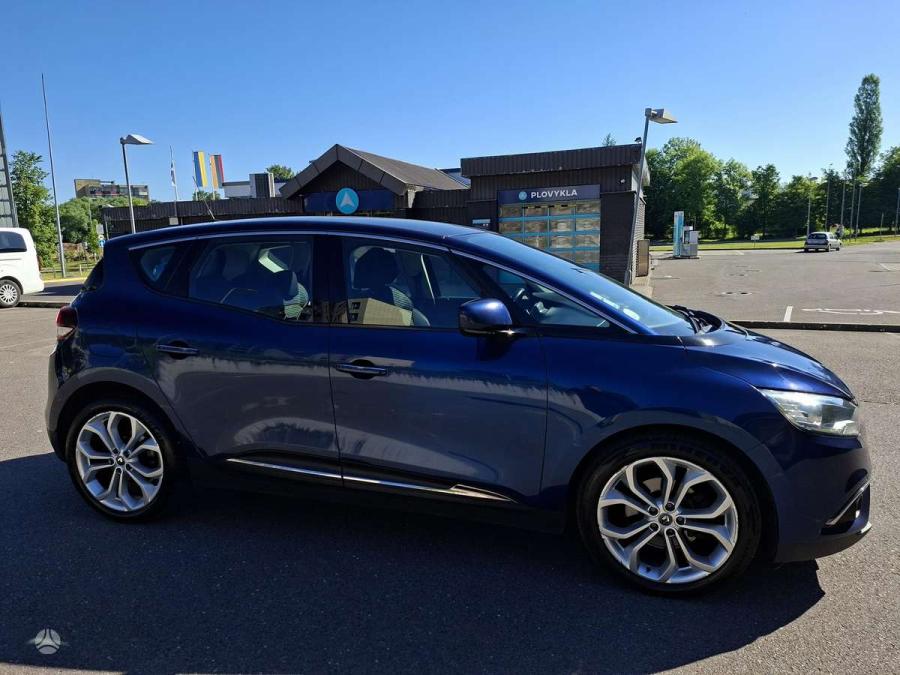 Zils Renault Scenic 2018 Viļņa, ar dzinēja tilpumu 1.46 L un nobraukumu 250 tūkst. km par 7200 €, foto 7 vietnē AUTOMOTO.COM.LV