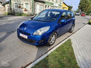 Zils Renault Scenic 2010 Mažeikiai, ar dzinēja tilpumu 1.90 L un nobraukumu 286 tūkst. km par 3450 €, foto  vietnē AUTOMOTO.COM.LV