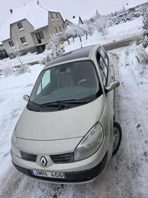 Brūns Renault Scenic 2006 Šilalė, ar dzinēja tilpumu 1.90 L un nobraukumu 356 tūkst. km par 750 €, foto  vietnē AUTOMOTO.COM.LV