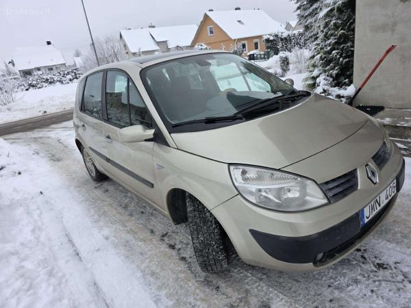 Brūns Renault Scenic 2006 Šilalė, ar dzinēja tilpumu 1.90 L un nobraukumu 356 tūkst. km par 750 €, foto 3 vietnē AUTOMOTO.COM.LV