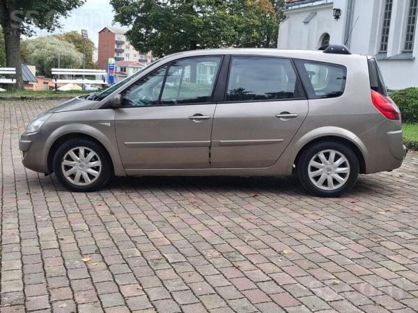 Brown Renault Scenic 2009 in Saldus, with an engine capacity of 1.50 L and mileage of 280 thousand km for 1850 €, photo 3 on AUTOMOTO.COM.LV