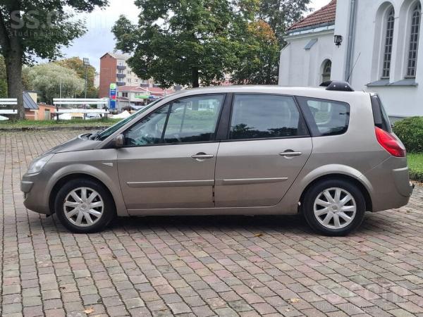 Brown Renault Scenic 2009 in Saldus, with an engine capacity of 1.50 L and mileage of 280 thousand km for 1850 €, photo 6 on AUTOMOTO.COM.LV