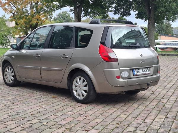 Brown Renault Scenic 2009 in Saldus, with an engine capacity of 1.50 L and mileage of 280 thousand km for 1850 €, photo 7 on AUTOMOTO.COM.LV