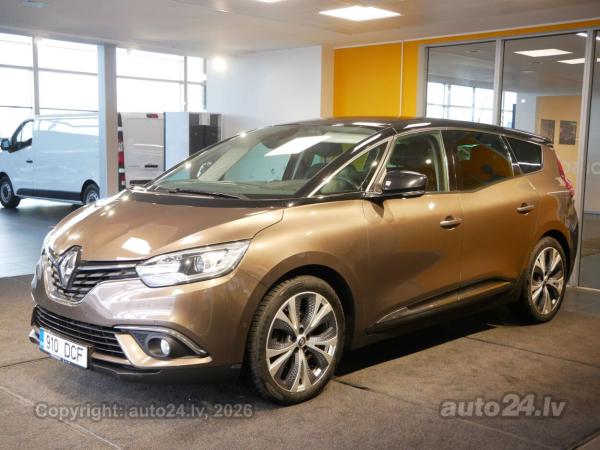 Brown Renault Scenic 2019 in Tallinn, with an engine capacity of 1.30 L and mileage of 111 thousand km for 13990 €, photo 5 on AUTOMOTO.COM.LV