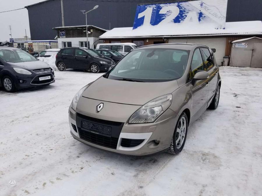 Brūns Renault Scenic 2010 Kauņa, ar dzinēja tilpumu 2.00 L un nobraukumu 337 tūkst. km par 2750 €, foto 1 vietnē AUTOMOTO.COM.LV
