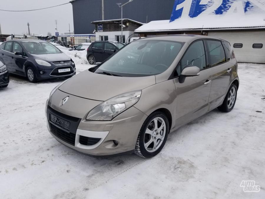 Brown Renault Scenic 2010 in Kaunas, with an engine capacity of 2.00 L and mileage of 337 thousand km for 2750 €, photo 4 on AUTOMOTO.COM.LV