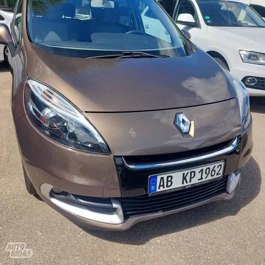 Brown Renault Scenic 2012 in Kaunas, with an engine capacity of 1.60 L and mileage of 189 thousand km for 4550 €, photo 3 on AUTOMOTO.COM.LV