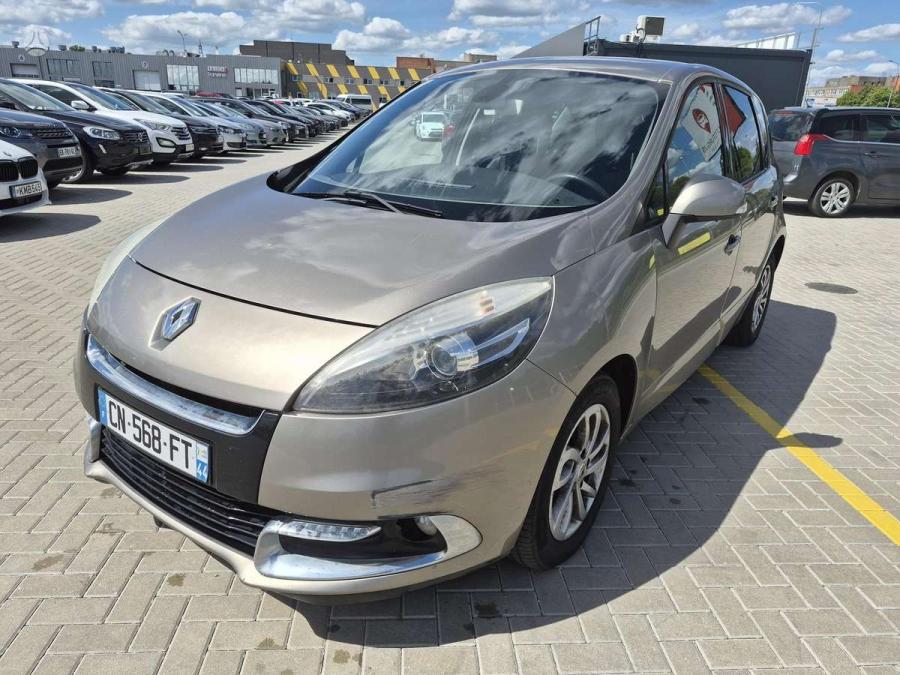 Brūns Renault Scenic 2012 Tauragė, ar dzinēja tilpumu 1.60 L un nobraukumu 230 tūkst. km par 2600 €, foto 1 vietnē AUTOMOTO.COM.LV