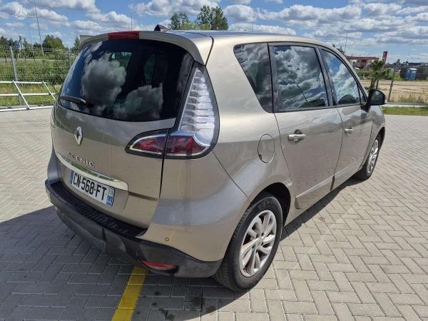 Brūns Renault Scenic 2012 Tauragė, ar dzinēja tilpumu 1.60 L un nobraukumu 230 tūkst. km par 2600 €, foto 6 vietnē AUTOMOTO.COM.LV