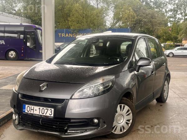 Brown Renault Scenic 2012 in Riga, with an engine capacity of 1.50 L and mileage of 546 thousand km for 899 €, photo 1 on AUTOMOTO.COM.LV