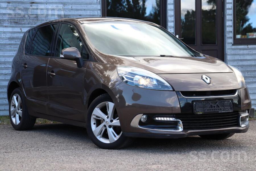 Brūns Renault Scenic 2012 Valmiera, ar dzinēja tilpumu 1.60 L un nobraukumu 212 tūkst. km par 4500 €, foto 3 vietnē AUTOMOTO.COM.LV