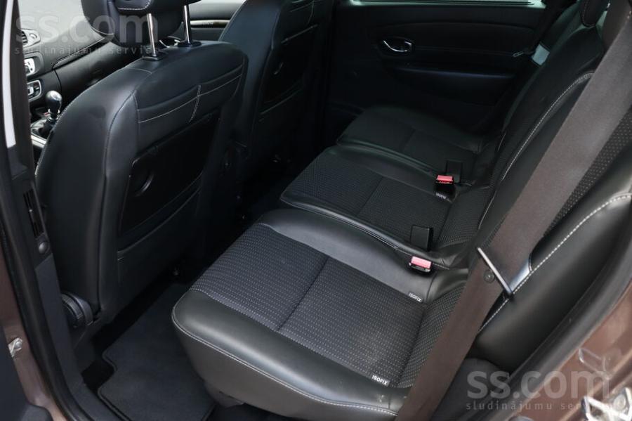 Brūns Renault Scenic 2012 Valmiera, ar dzinēja tilpumu 1.60 L un nobraukumu 212 tūkst. km par 4500 €, foto 9 vietnē AUTOMOTO.COM.LV